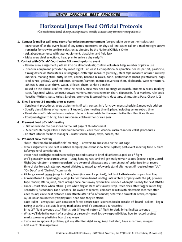 Fillable Online Implement Inspections Head Official Protocols Fax Email ...