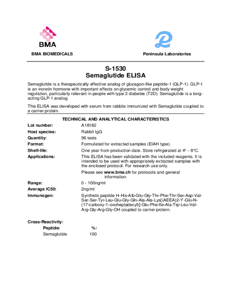 Fillable Online Glucagon-like peptide 1 (GLP-1): a potent gut hormone ...