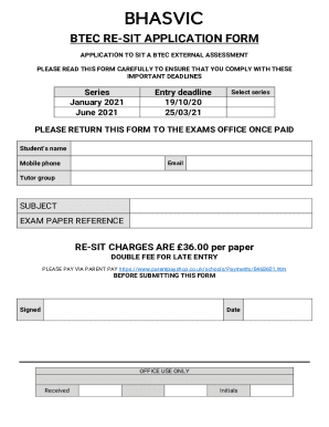 Fillable Online Pearson BTEC Level 2 Technical Certificate in Business ...