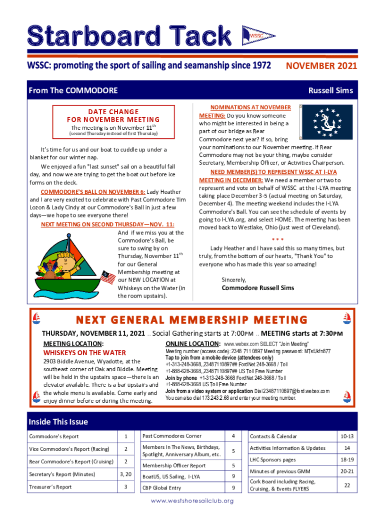 Fillable Online Starboard Tack Fax Email Print - pdfFiller