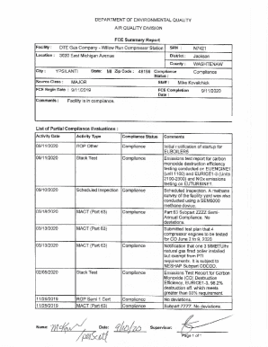 Fillable Online EMISSIONS TEST REPORT CARBON MONOXIDE CO ... Fax Email ...