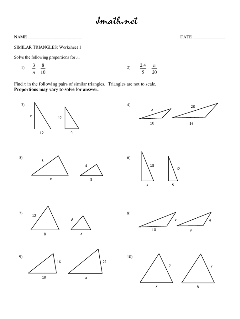 Fillable Online Geometry 6.3A Worksheet Fax Email Print - pdfFiller