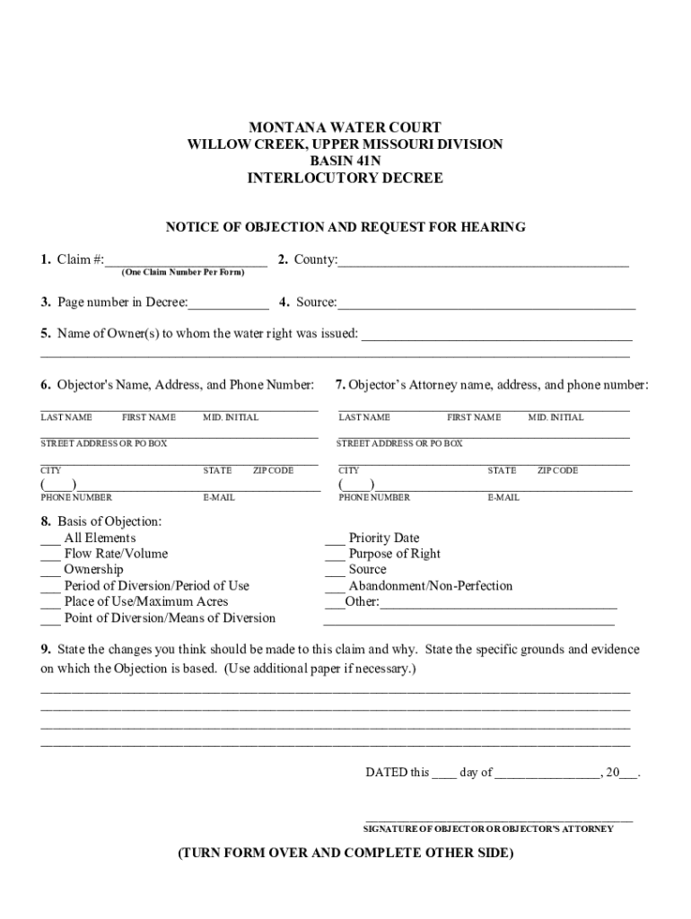 Fillable Online How to file a Notice of Intent to Move Fax Email Print ...