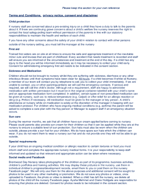 Fillable Online Terms and Conditions, privacy notice, consent and ...