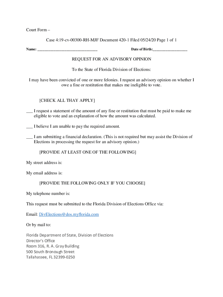 Fillable Online Court Form Fax Email Print - pdfFiller