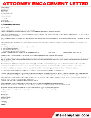 Fillable Online Attorney Engagement Letter 2023 (guide + Free Samples ...