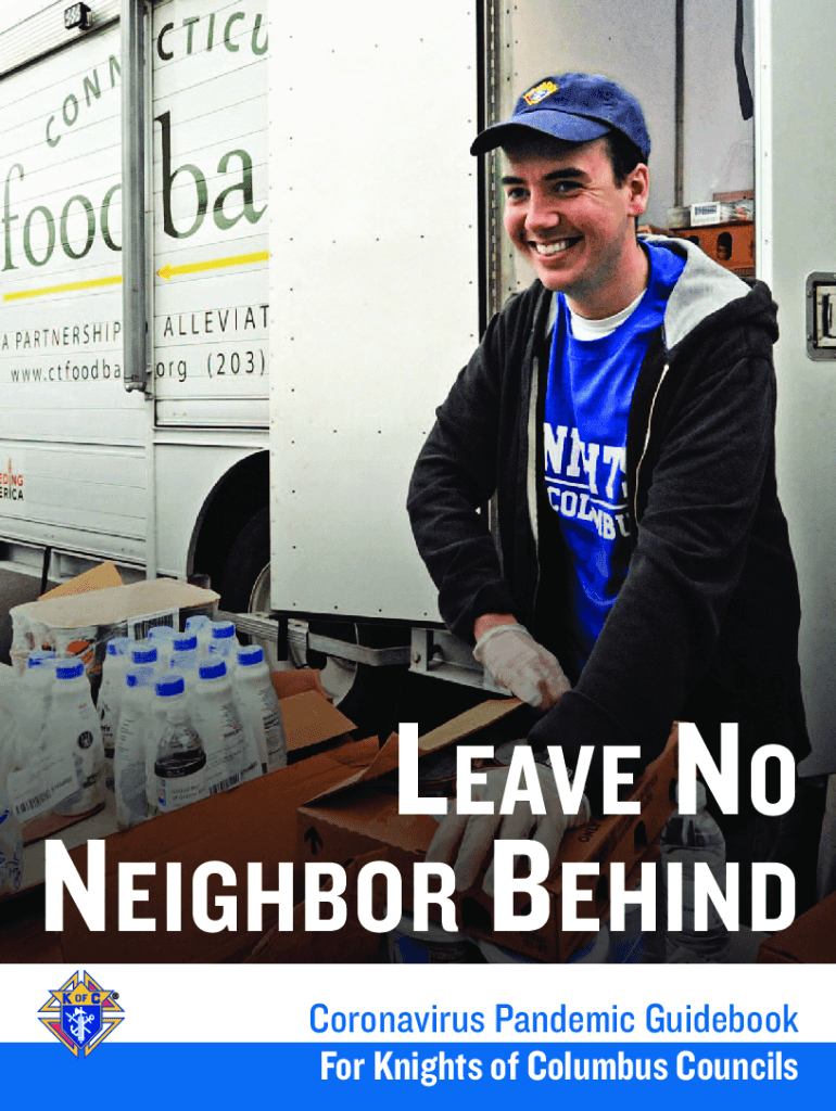 Fillable Online Knights of Columbus vow to leave no neighbor behind Fax ...