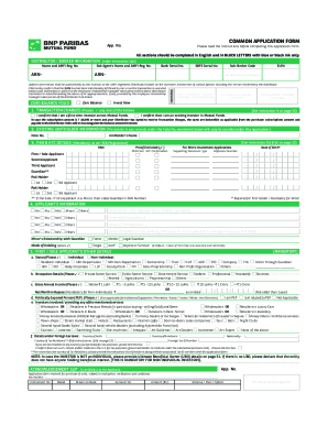 Fillable Online CAMS Common Application Form.cdr - Taxpoint Fax Email Print - pdfFiller