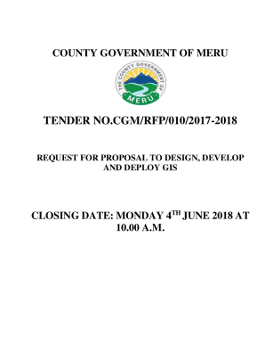 Fillable Online meru go County Government of Meru Fax Email Print ...