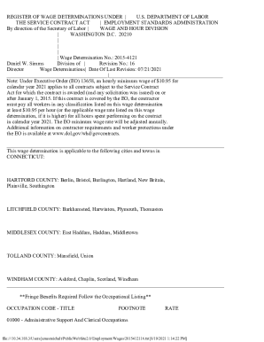 Fillable Online calendar year 2021 applies to all contracts subject to ...