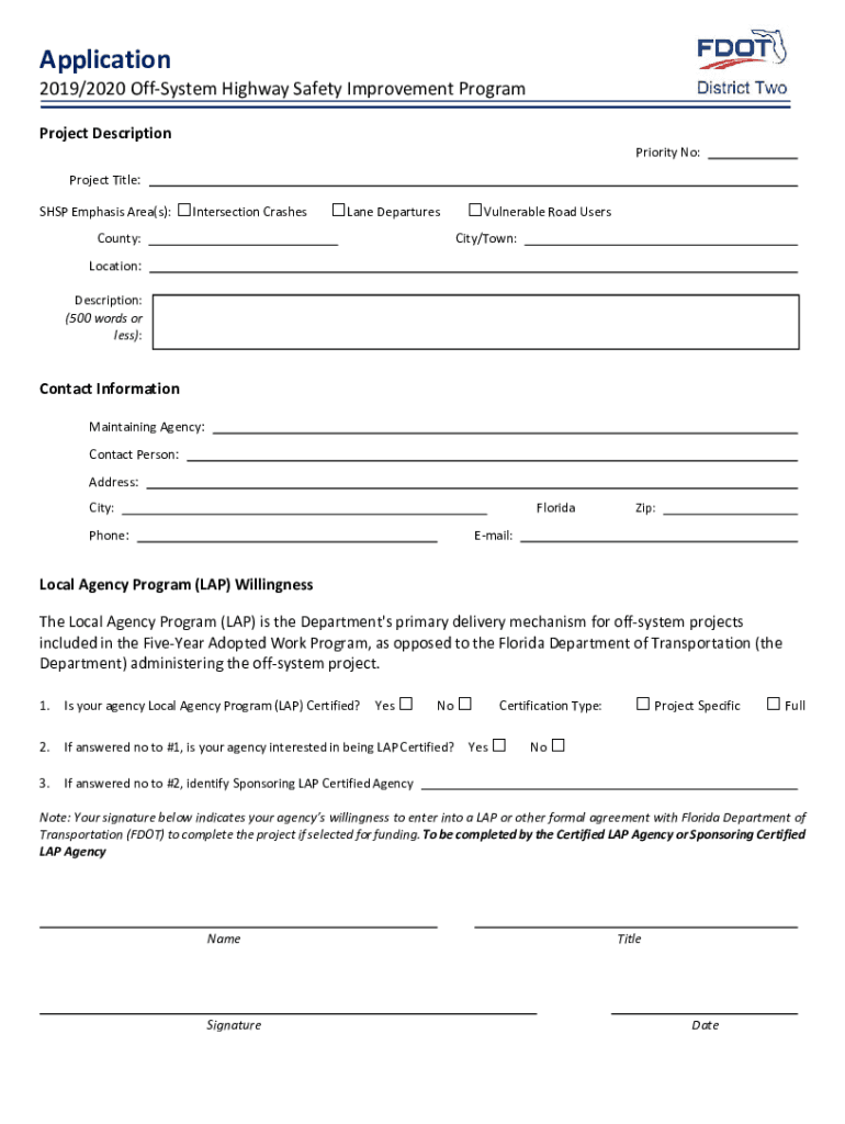 Fillable Online U.S. Department of Transportation Announces New ...