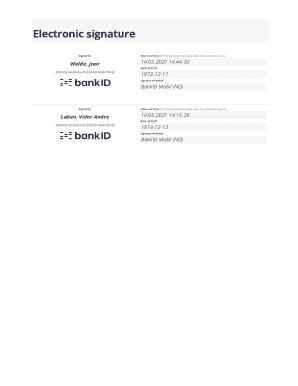 Fillable Online Swedish BankID-users can now e-sign documents together ... Fax Email Print ...