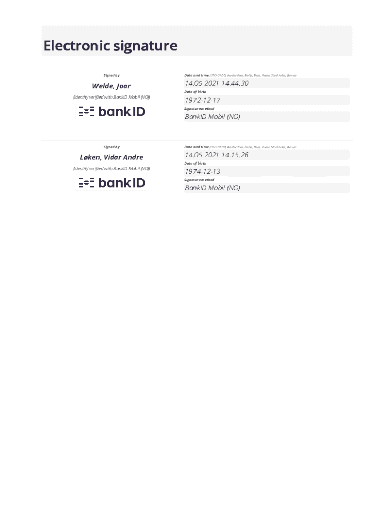 Fillable Online Swedish BankID-users can now e-sign documents together ...