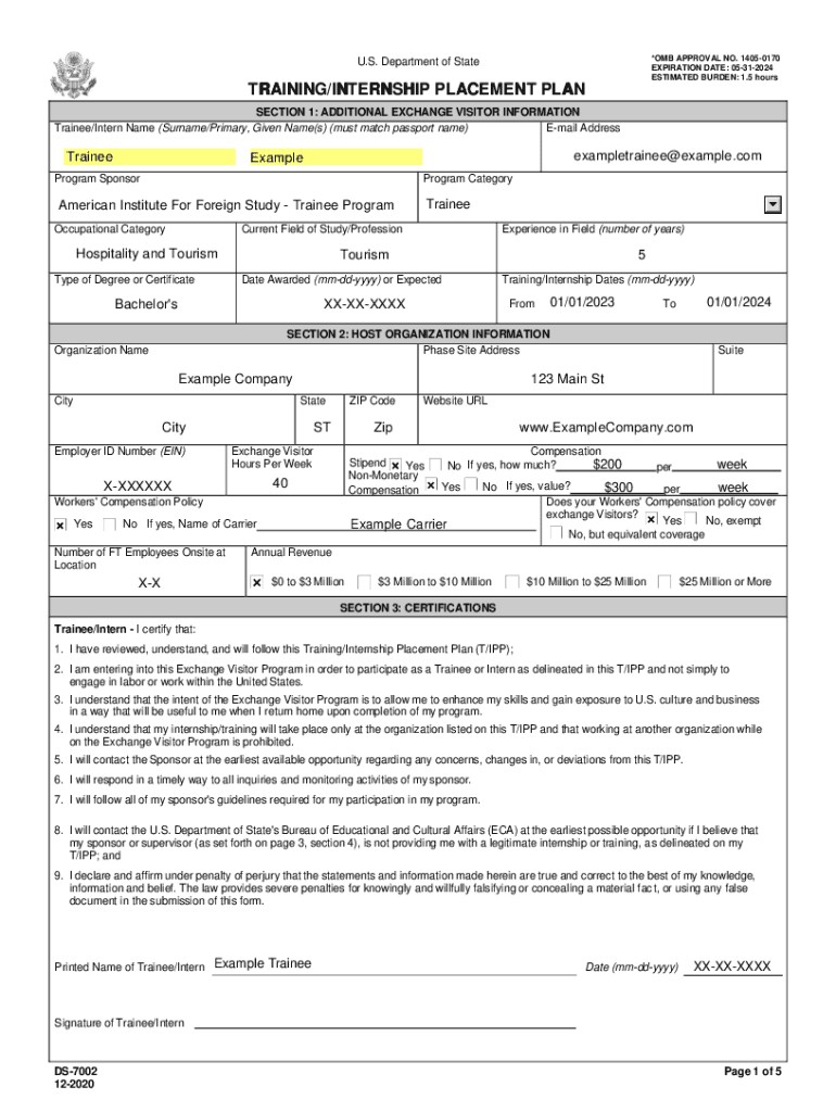 Fillable Online Office of Management and Budget (OMB) Control Numbers ...