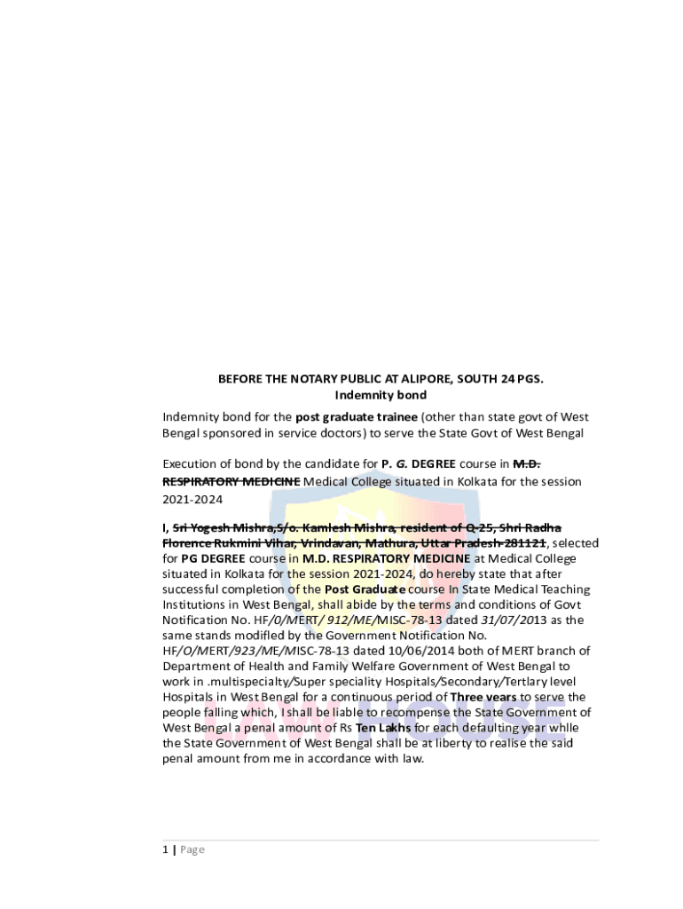 Fillable Online Affidavit and Indemnity Bond - NCDOR Fax Email Print ...