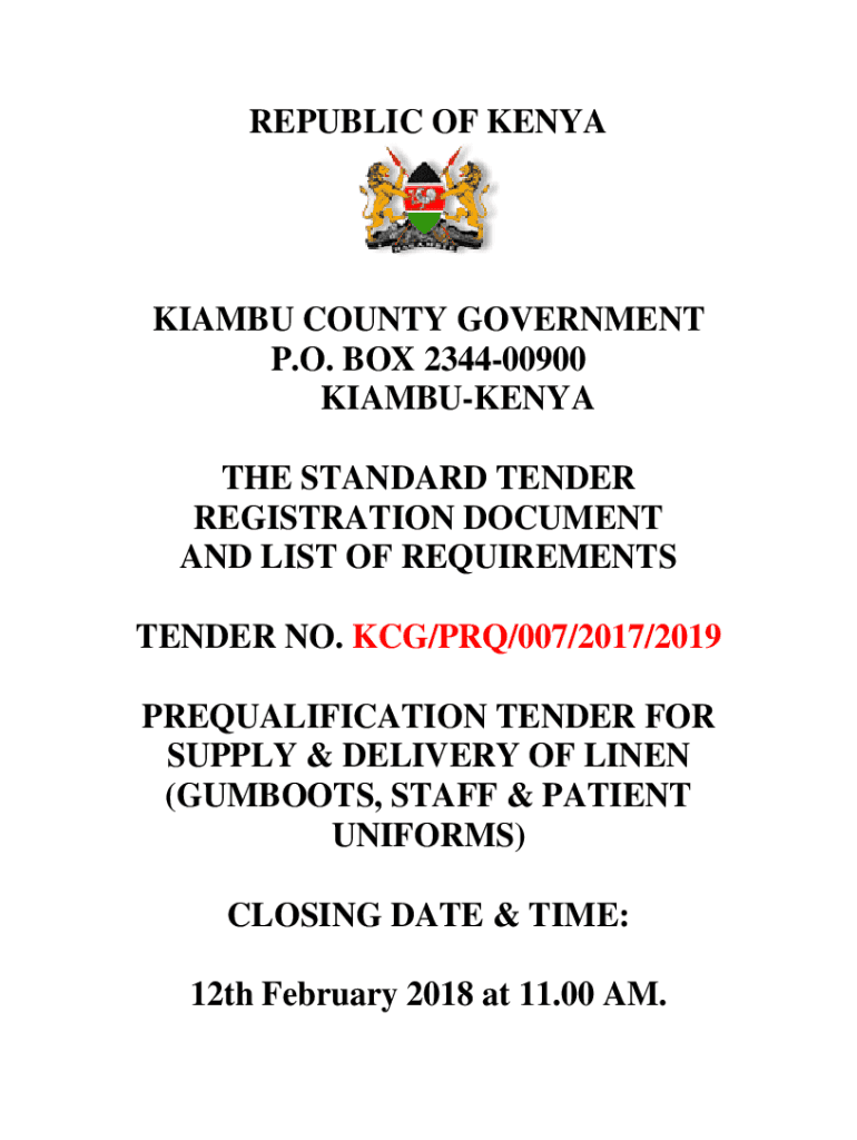 Fillable Online KENYA CIVIL AVIATION AUTHORITY - Kiambu County Fax ...