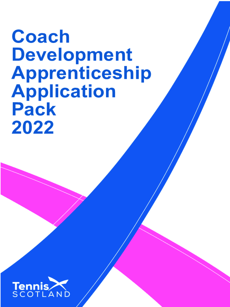 Fillable Online TS Coach Development Apprenticeship Application ...