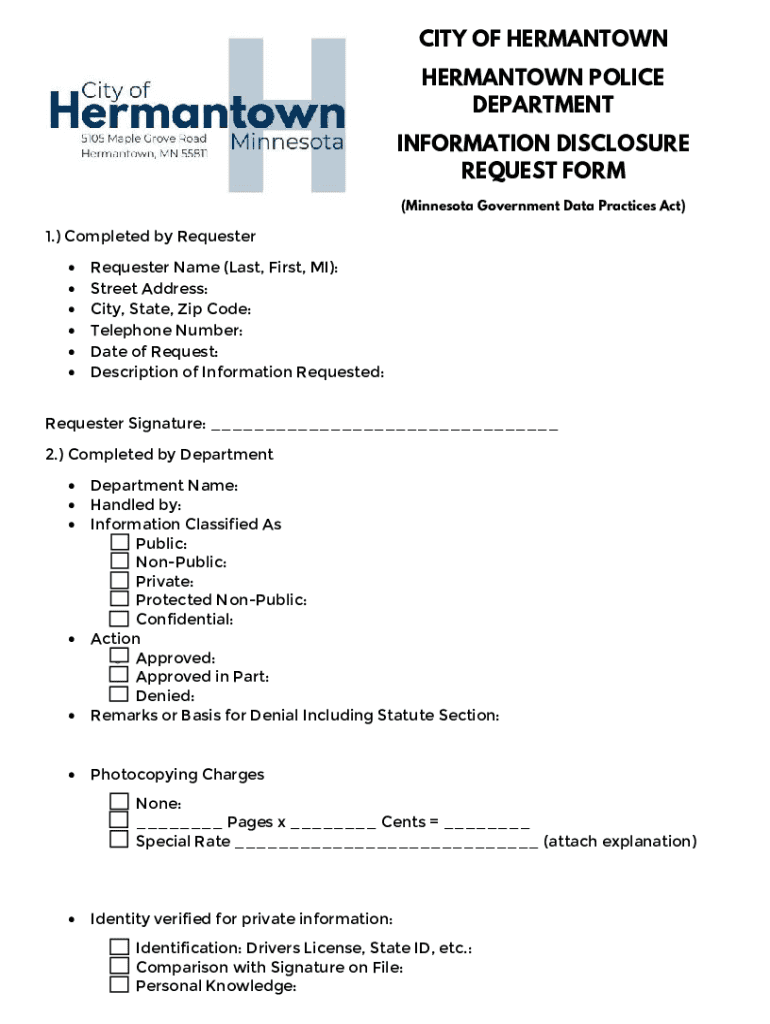 Fillable Online Information-Disclosure-Request-Form-1.pdf Fax Email Print - pdfFiller