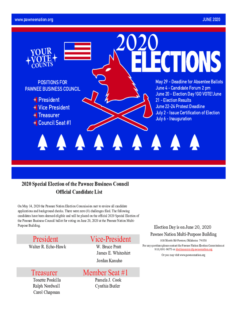 Fillable Online Pawnee Nation Princess, Haley (Teter) Johnson, Tutawi'u ...