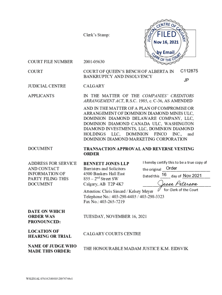 Fillable Online Responding Motion Record - Appian - FTI Consulting ...