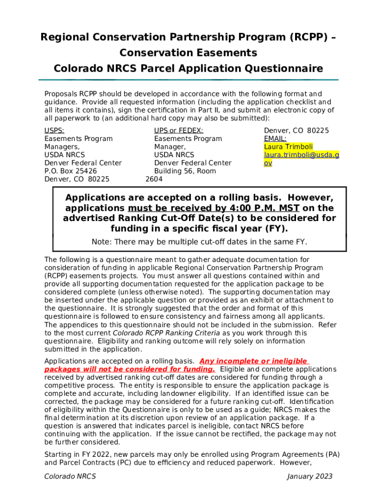 Program Agreement between USDA NRCS and the Eligible ... Doc Template ...