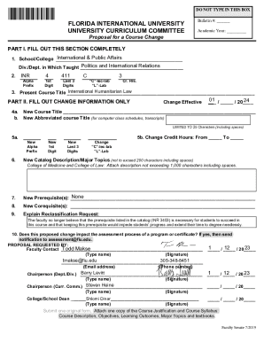 Fillable Online asian fiu Academic Year: Fax Email Print - pdfFiller