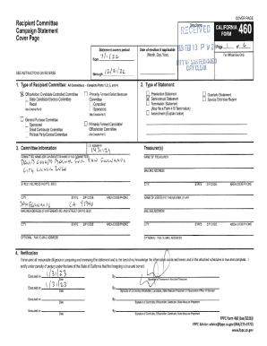 Fillable Online Form 460 - David Chiapa Bernal for SF City Council 2020 ...