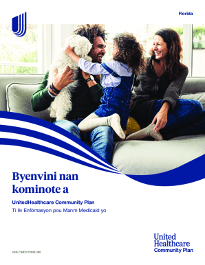 Fillable Online UnitedHealthcare Community Plan Medicaid Member Handbook Fax Email Print - pdfFiller