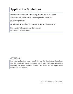 Fillable Online Graduate Admission Guide for International Applicants Fax Email Print - pdfFiller