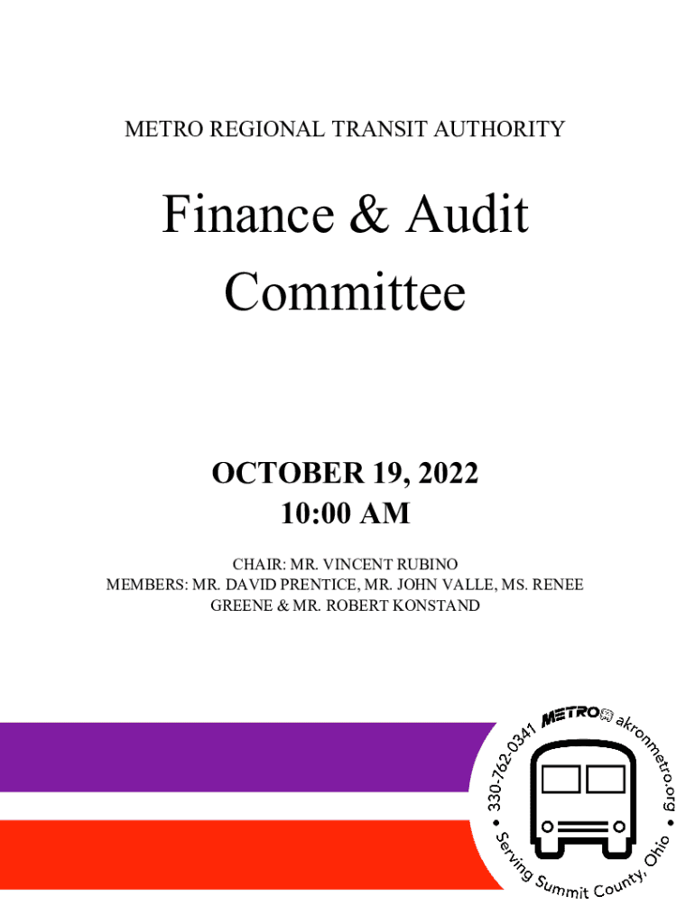 Fillable Online Metro Regional Transit Authority Company ProfileAkron ...