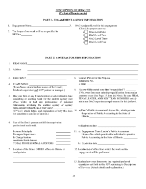 Fillable Online (10/20) State of Illinois PROCUREMENT OPPORTUNITY TO ...