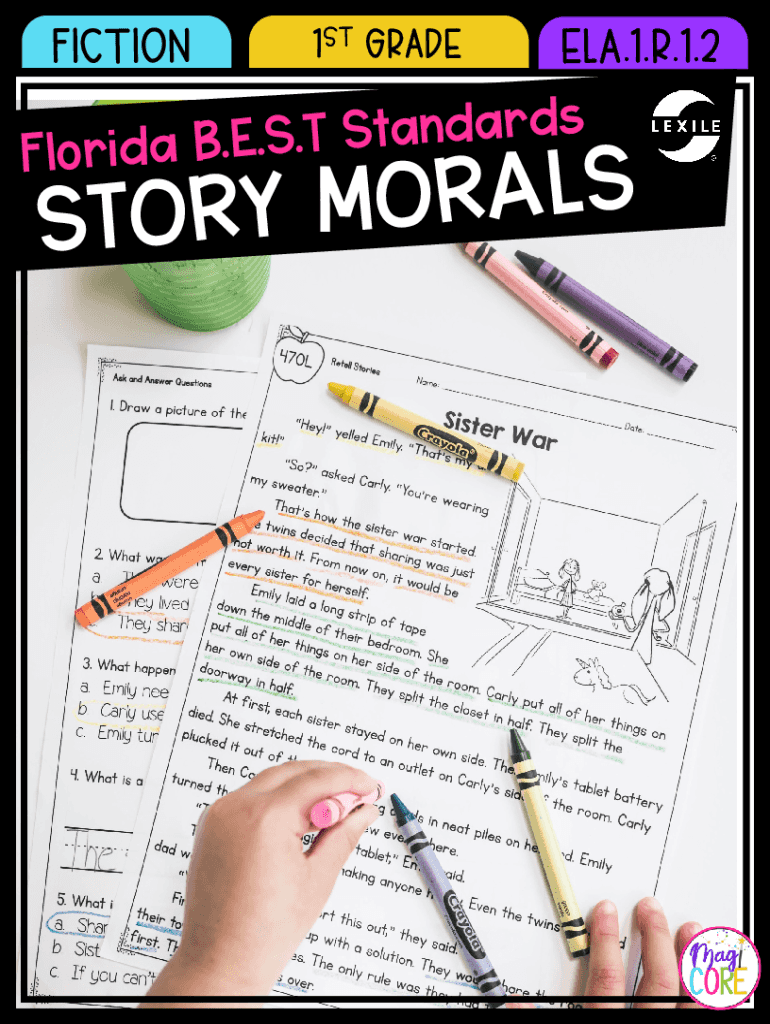 Fillable Online 1st Grade Close Reading Passages and Activities for ...