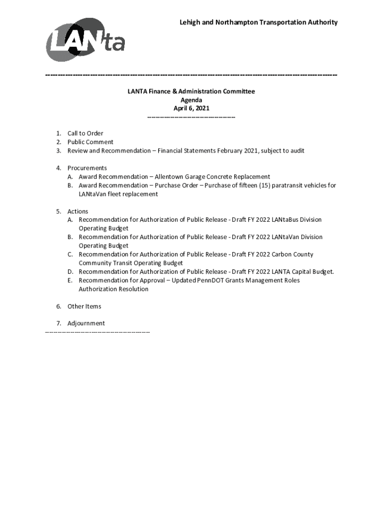 Fillable Online LANTA's 50th anniversary a crossroads for the Lehigh ...