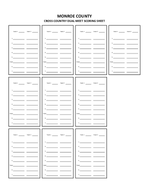 Fillable Online Score Sheets.xlsx - Monroe County Cross Country Website ...
