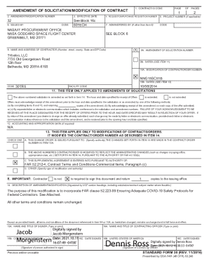 Fillable Online Jacob Morgenstern - Nasa SEWP Fax Email Print - pdfFiller
