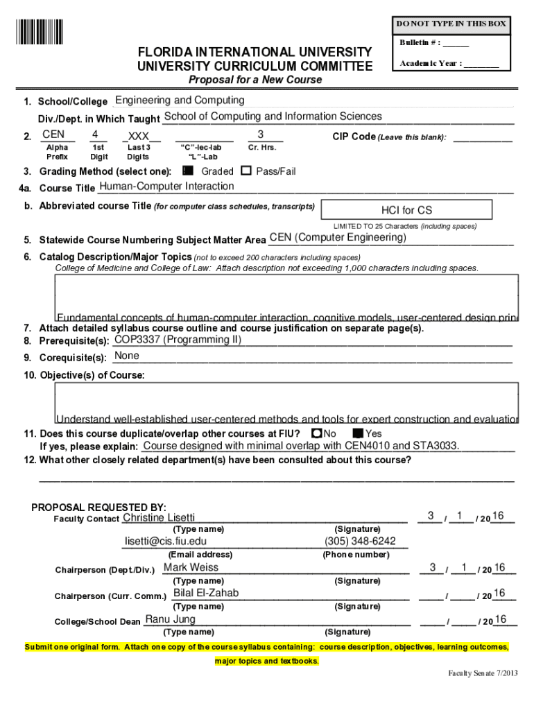 Fillable Online web eng fiu HCI4CS-CEN4XXX-New-Course-Proposal-Form-v2.pdf Fax Email Print ...
