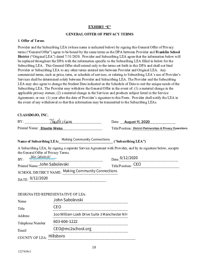 Fillable Online Subscribing LEA Sample Clauses - Law Insider Fax Email ...