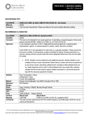 Fillable Online Quest SARS-CoV-2 rRT-PCR - Patient Fact Sheet - FDA Fax ...