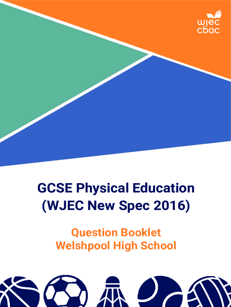 Fillable Online resource download wjec co GCSE Specification Template ...