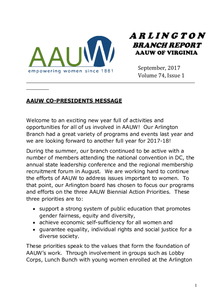 Fillable Online arlington-va aauw APS Statement in Response to Proposed ...