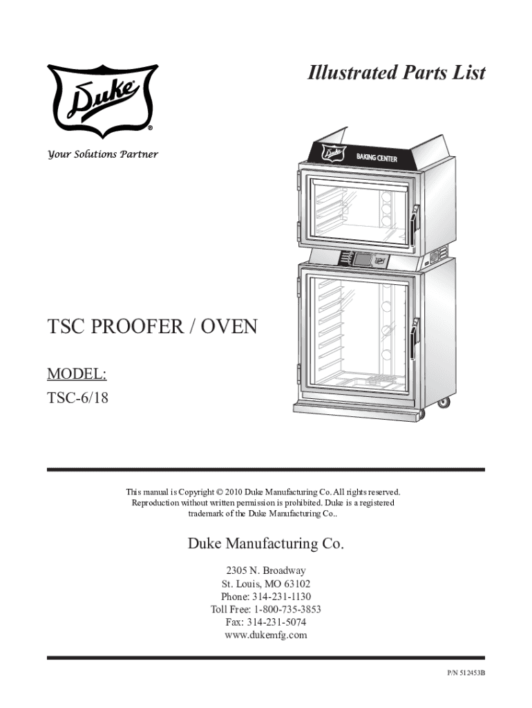 Fillable Online Installation and Operation Manual Proofer Oven with ...