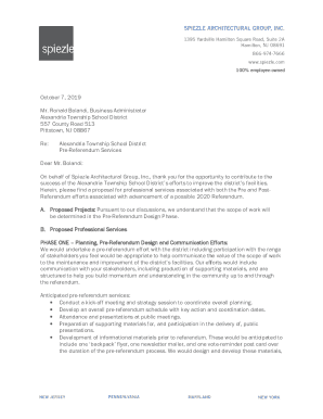 Fillable Online EXPLANATORY STATEMENT PROPOSAL Fax Email Print - pdfFiller