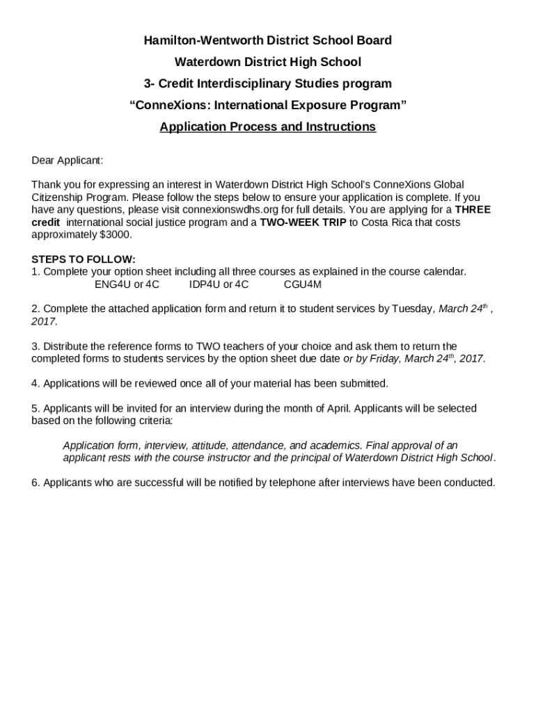 Hamilton-Wentworth District School Board - Studylib Doc Template ...