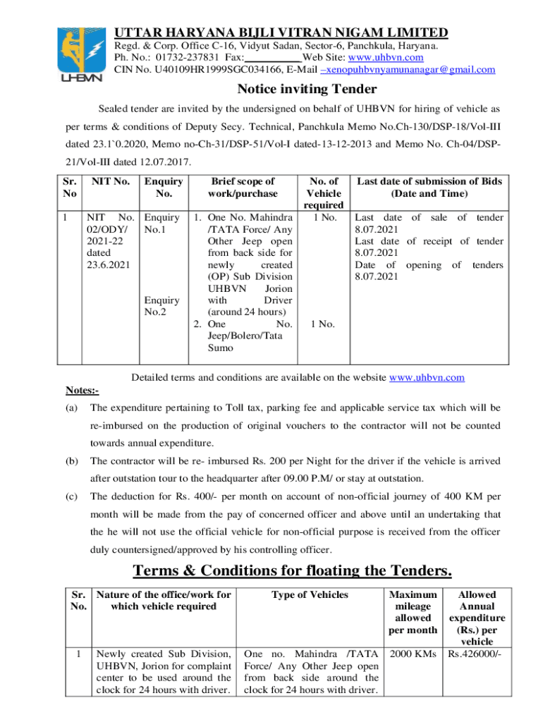Fillable Online uhbvn org Register - Dakshin Haryana Bijli Vitran Nigam(DHBVN) Fax Email Print ...