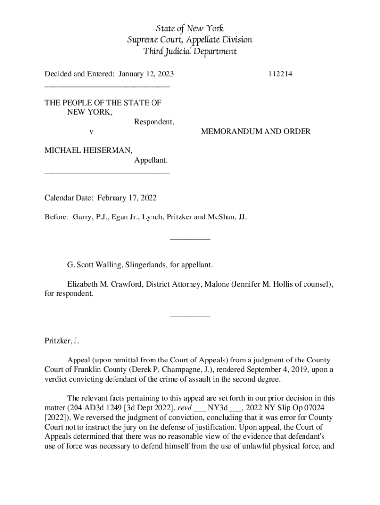 Fillable Online decisions courts state ny NYS Law FeedsNYPTI - New York Prosecutors Training ...