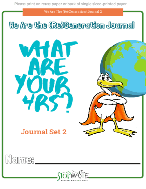 Fillable Online Reduce, Reuse, Recycle and Recover Waste: A 4R's Guide ...