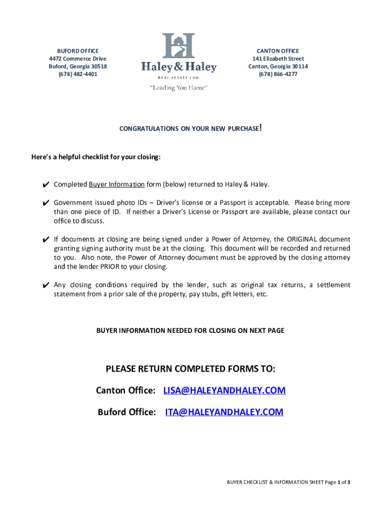 Fillable Online PLEASE RETURN COMPLETED FORMS TO: Canton Office: LISA ...