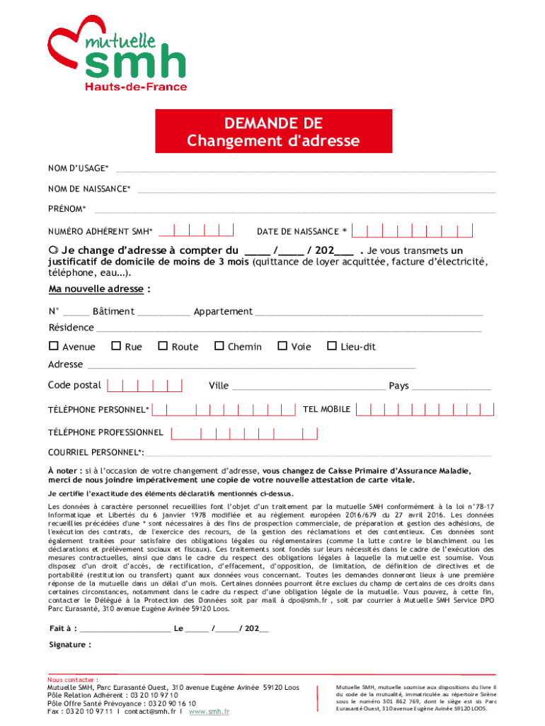 Remplissable En Ligne RC325 Demande de changement d'adresse - Canada.ca ...