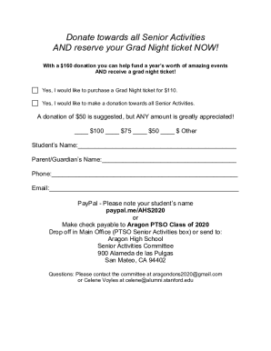 Fillable Online Fundraising - GradNight.org - Grad Night Manual Fax ...