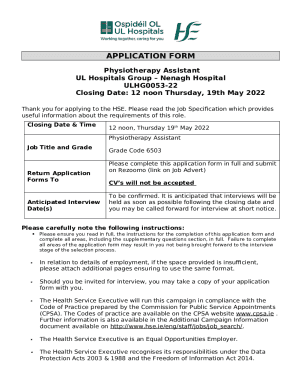 17452Therapy Assistant Job Application Oct ... - Rezoomo Doc Template ...